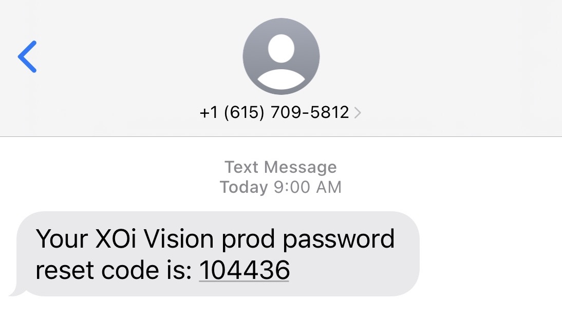How do I reset my XOi Vision Web password? – XOi Technologies