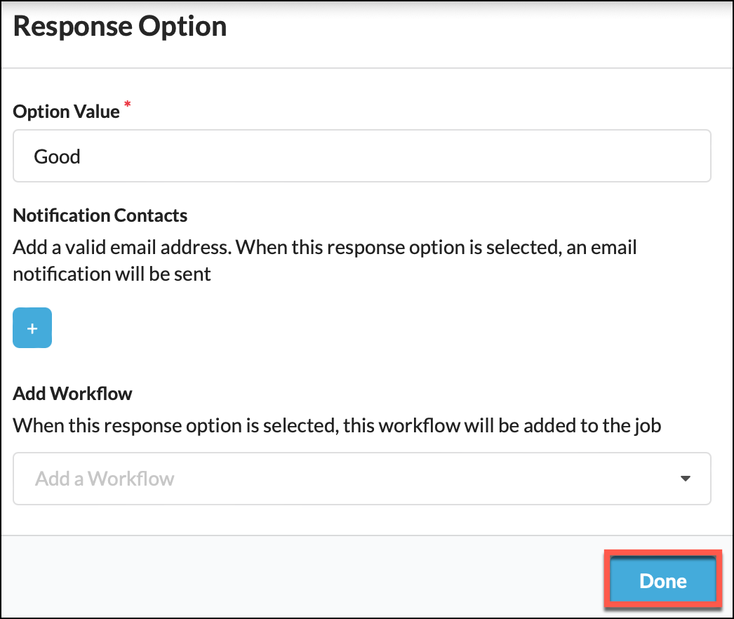How to build a Multiple Choice Workflow step – XOi Technologies
