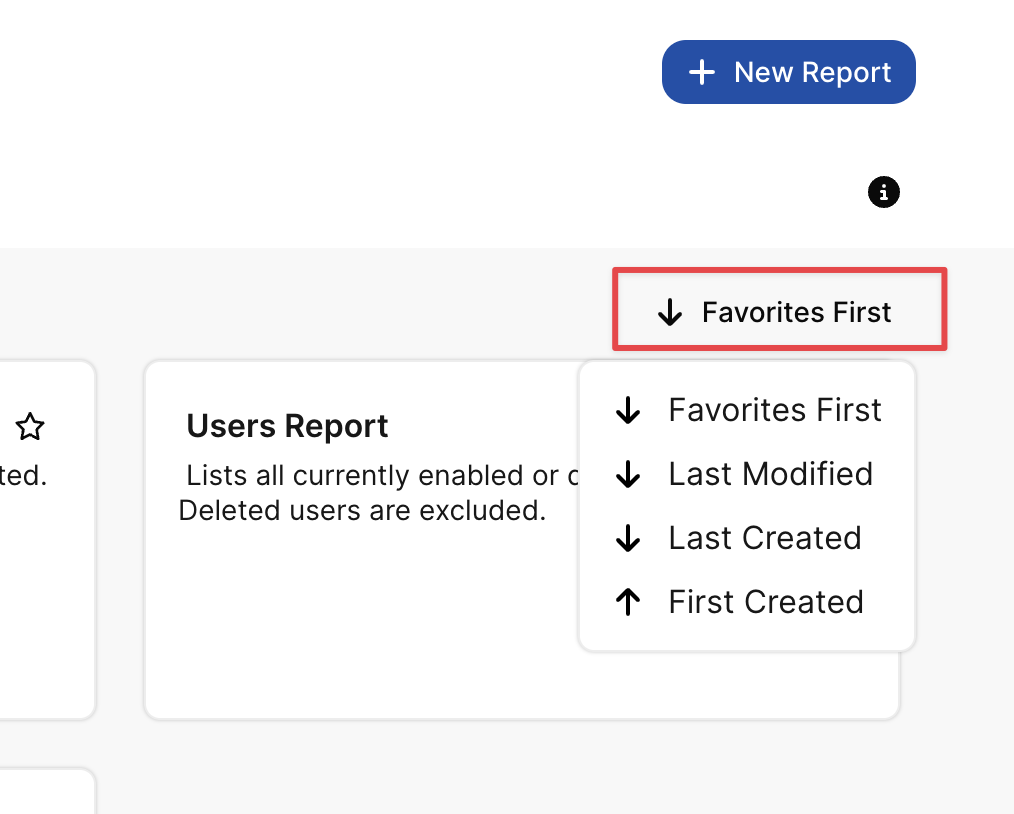 Report Builder Navigation – XOi Technologies