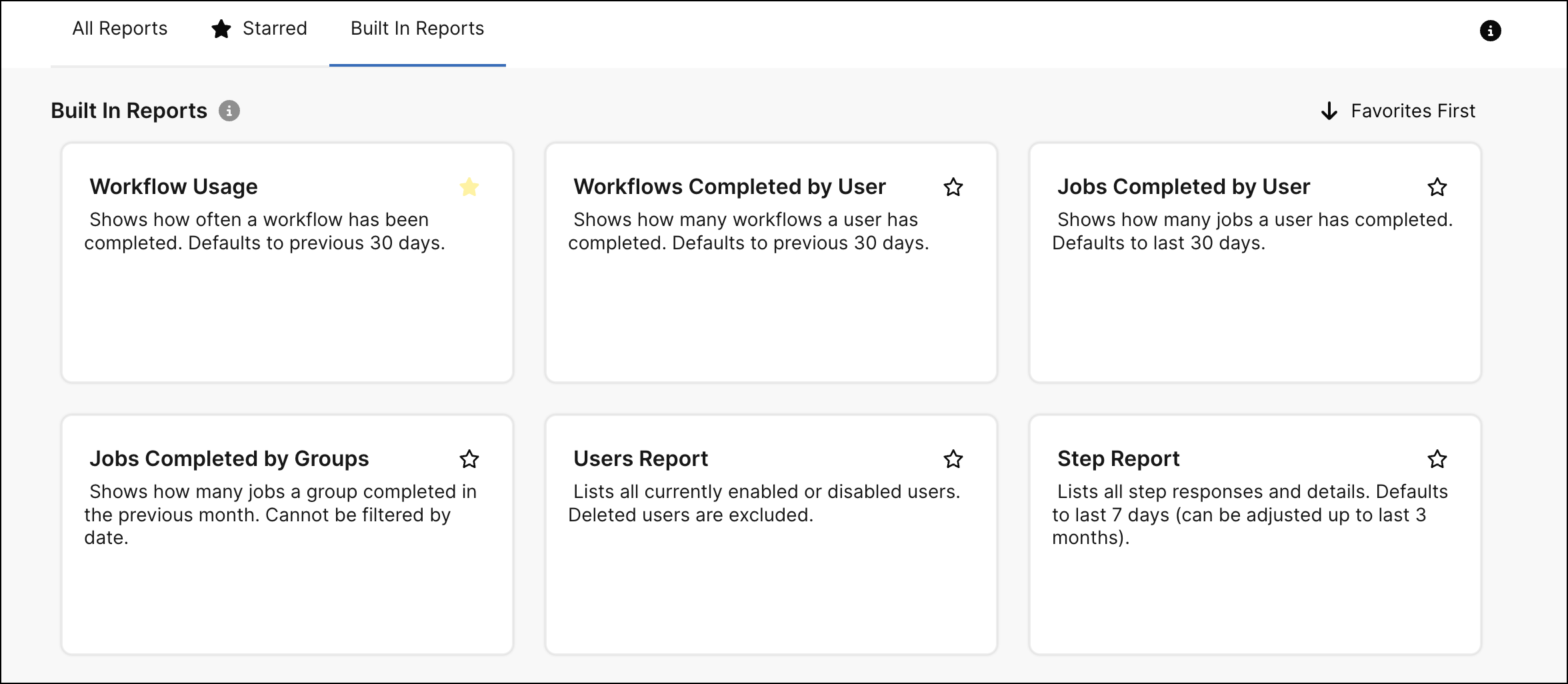 Report Builder Navigation – XOi Technologies